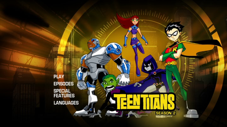 DVD and Blu-ray menus: Teen Titans – wonkablog