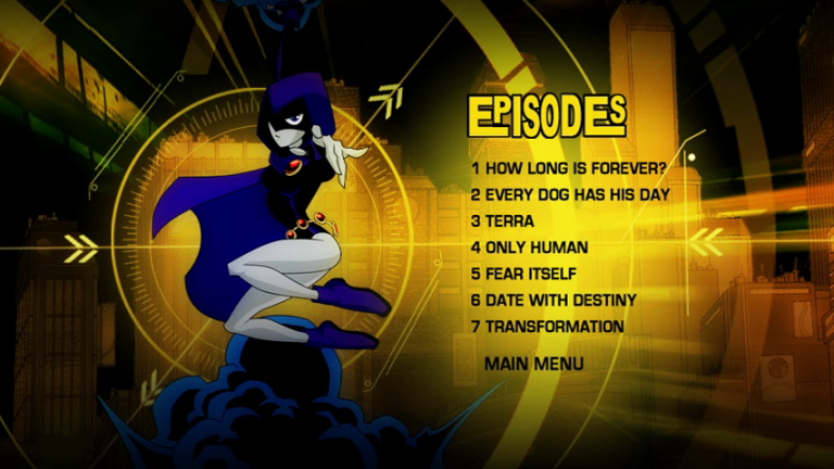 DVD and Blu-ray menus: Teen Titans – wonkablog