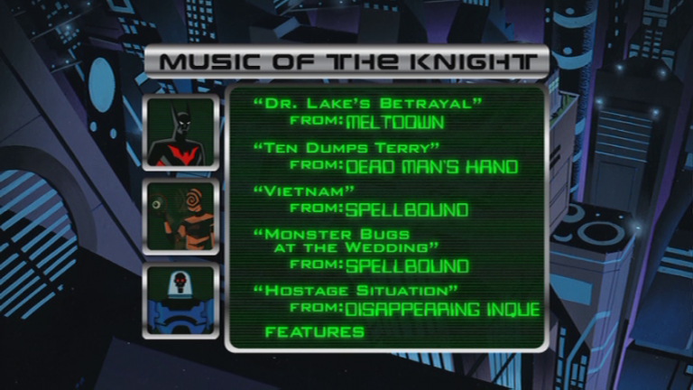 Batman Beyond DVD Menus and Special Features – wonkablog