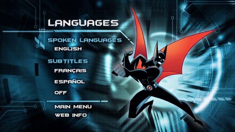 Batman Beyond DVD Menus and Special Features – wonkablog