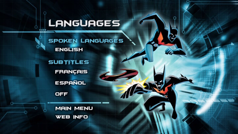 Batman Beyond DVD Menus and Special Features – wonkablog